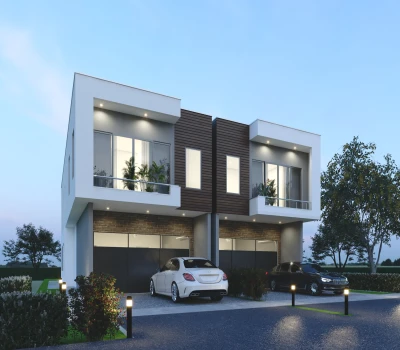 Modern Two Story Home Side by Side | Adeo Homes